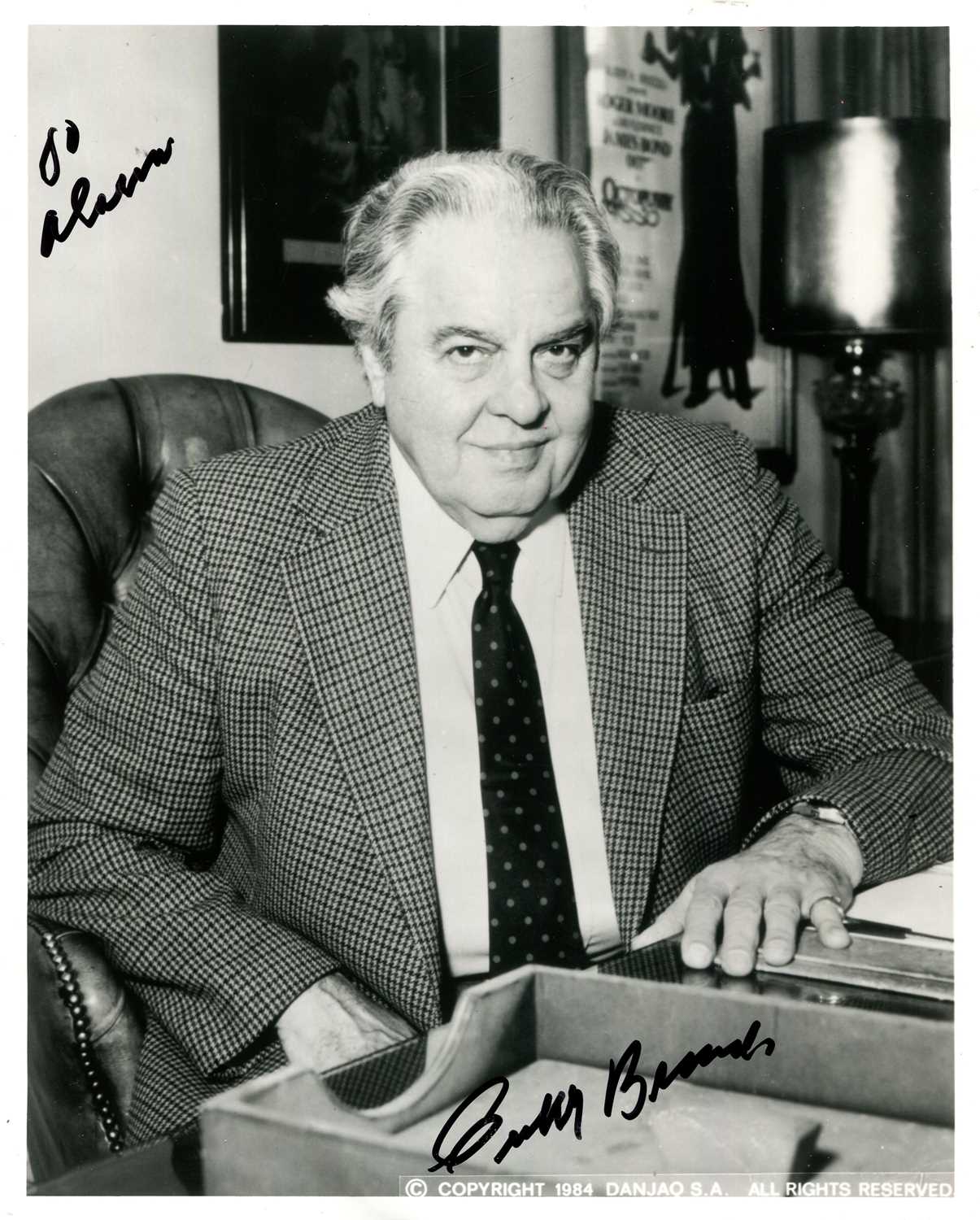 Lot 240 - BROCCOLI ALBERT R.: (1909-1996)