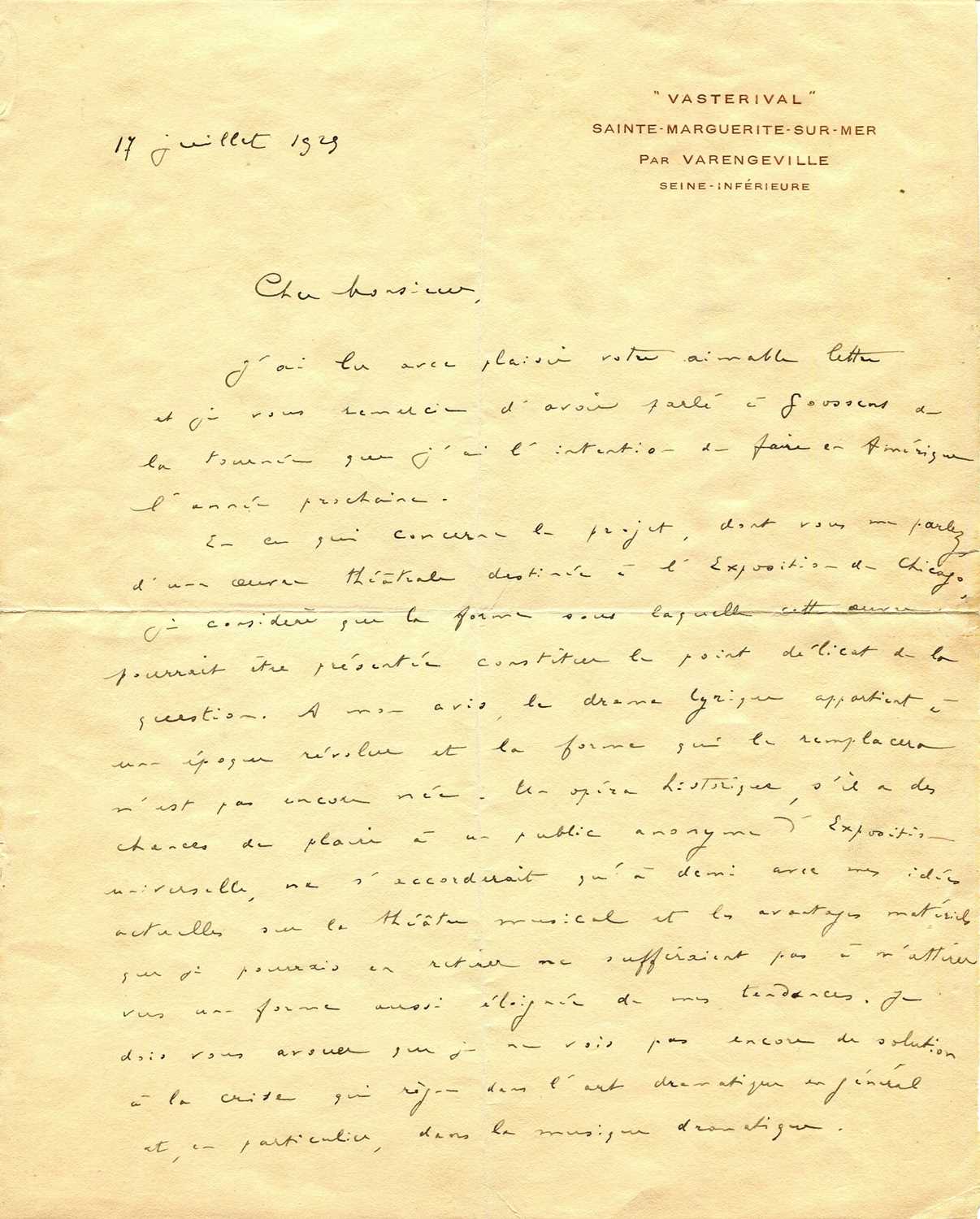 Lot 381 - ROUSSEL ALBERT: (1869-1937)