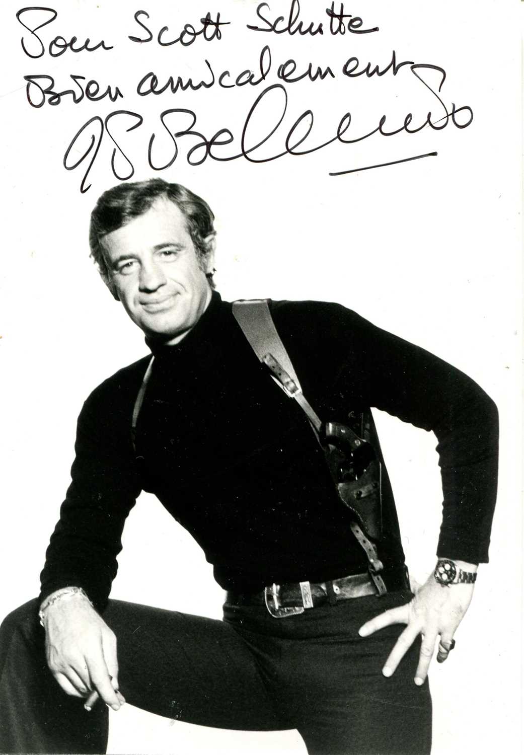 Lot 189 - BELMONDO JEAN-PAUL: (1933-2021)