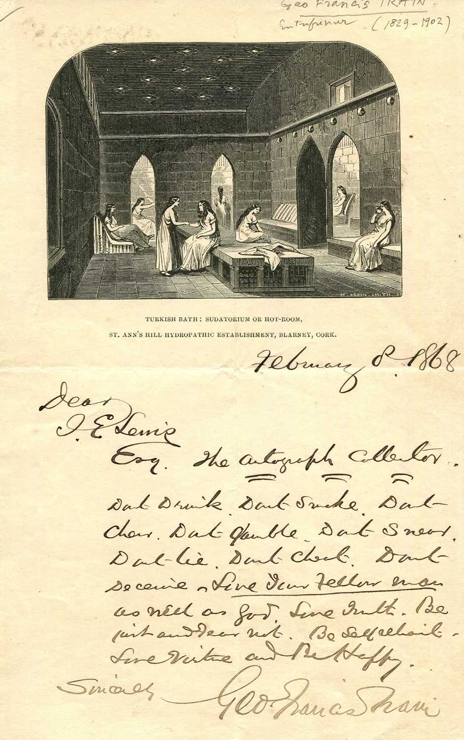 Lot 1023 - TRAIN GEORGE FRANCIS: (1829-1904)