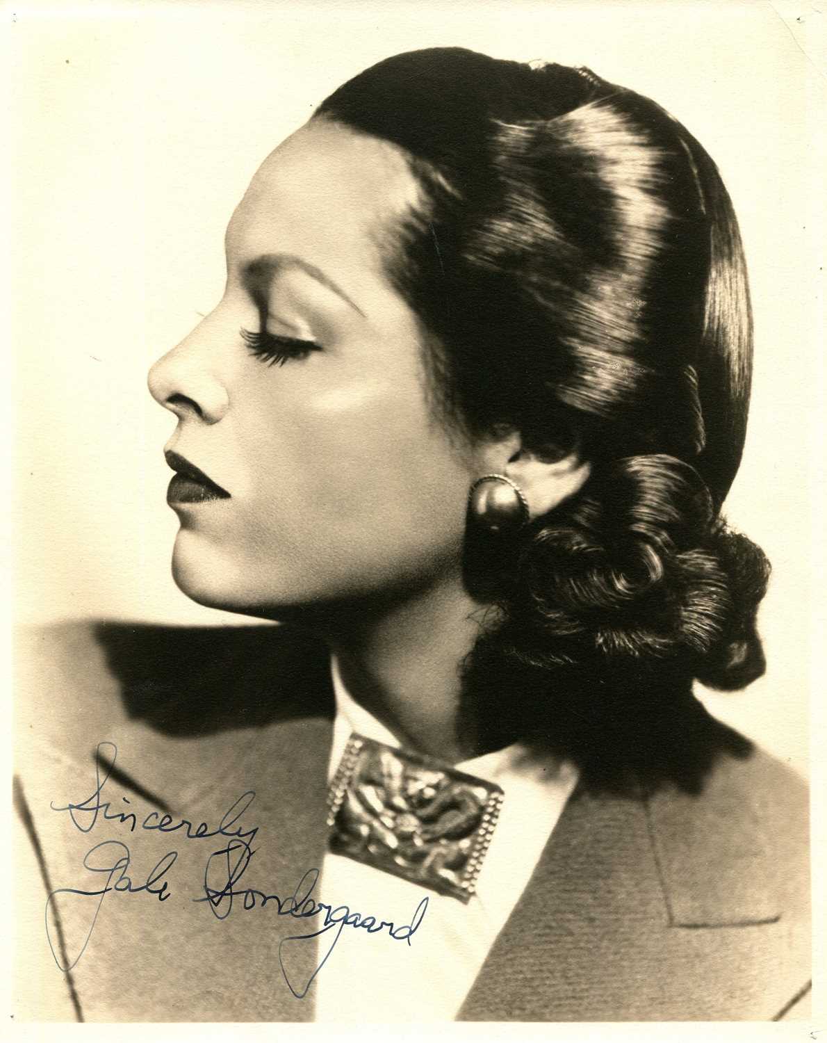 Lot 64 - SONDERGAARD GALE: (1899-1985)