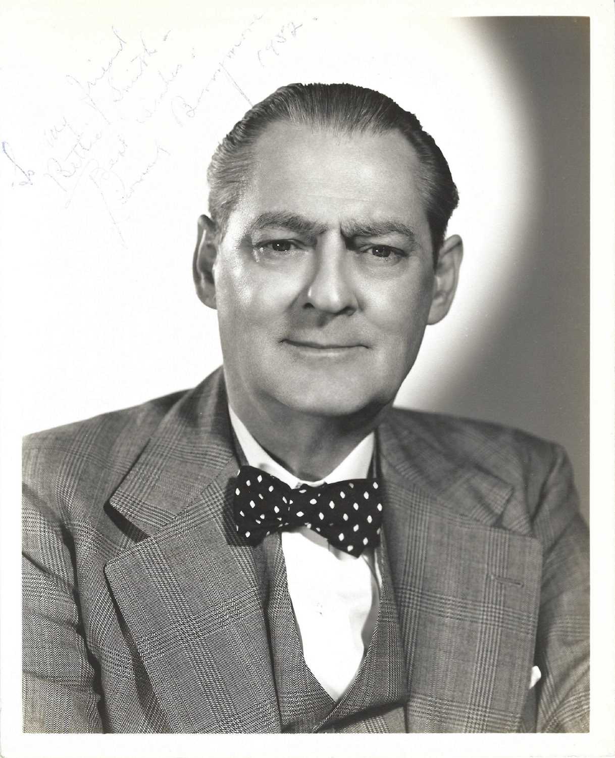 Lot 121 - BARRYMORE LIONEL: (1878-1954)