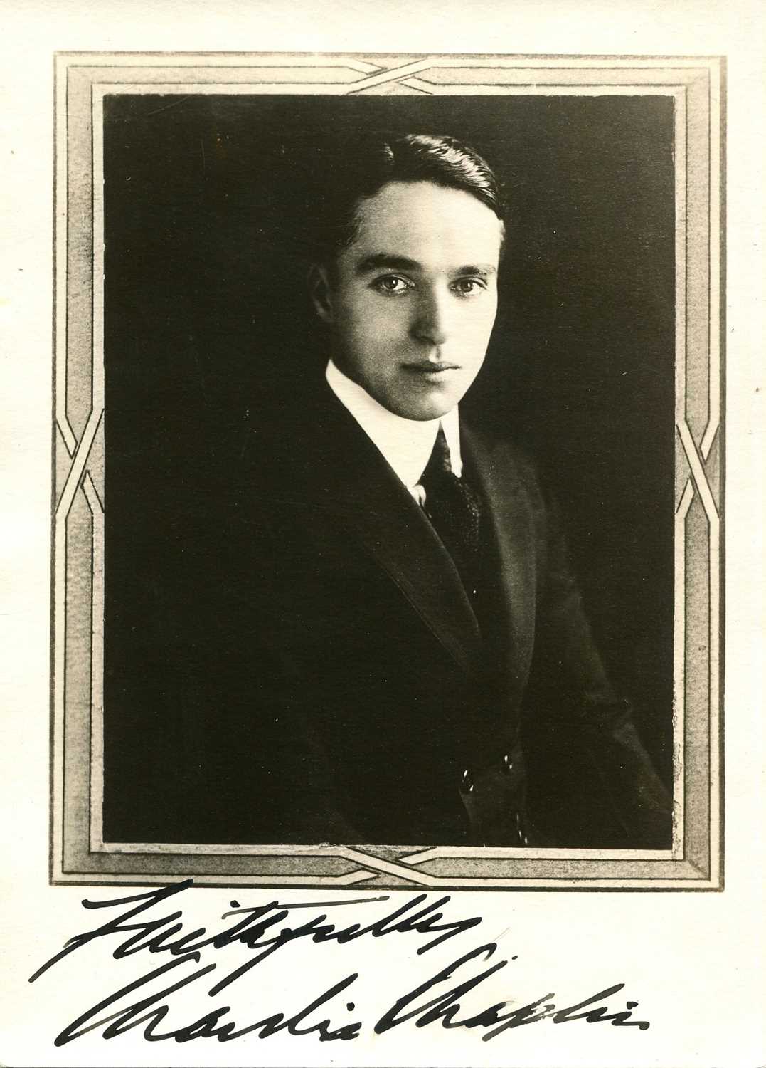 Lot 528 - CHAPLIN CHARLES: (1889-1977)