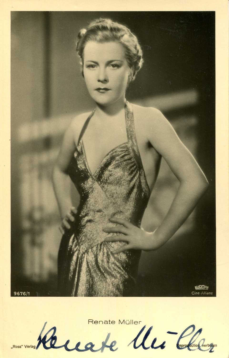 Lot 794 - MULLER RENATE: (1906-1937)