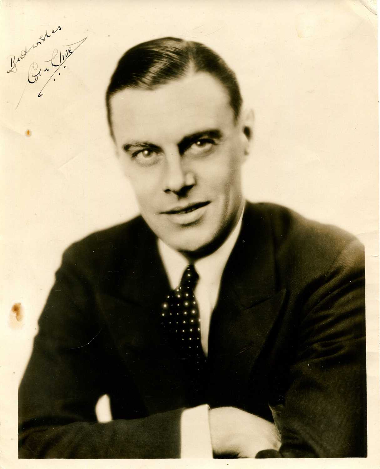 Lot 175 - CLIVE COLIN: (1900-1937)