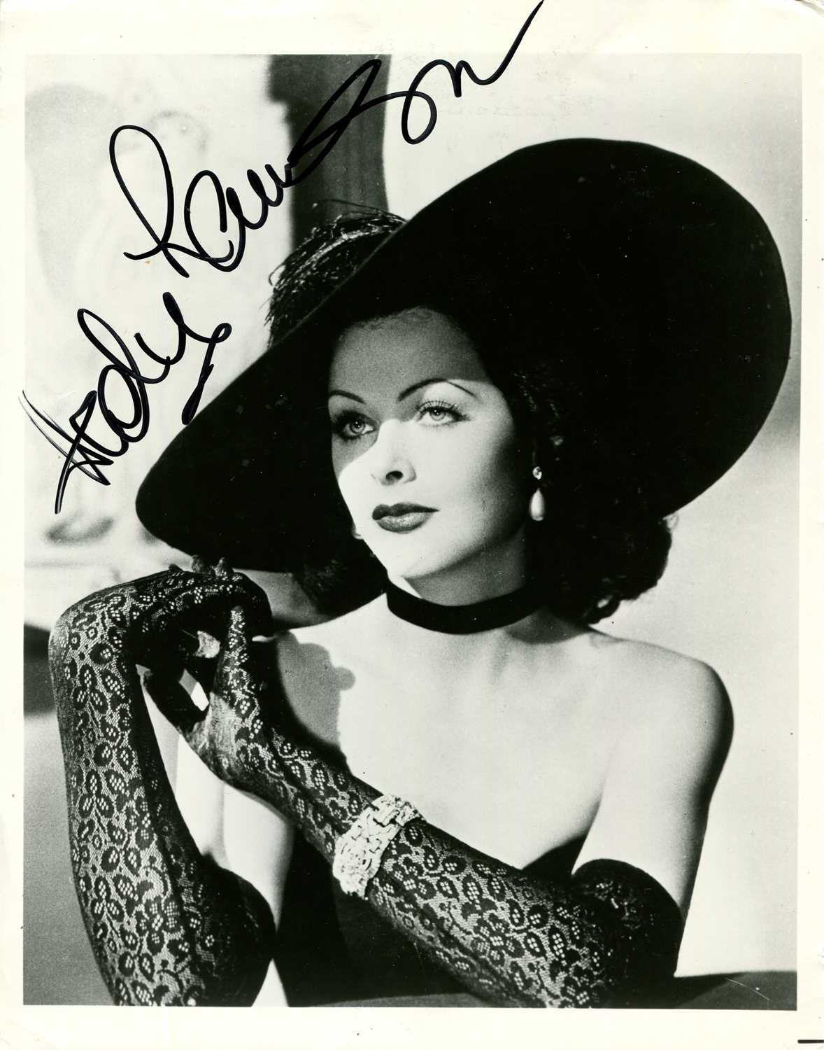 Lot 778 - LAMARR HEDY: (1914-2000)