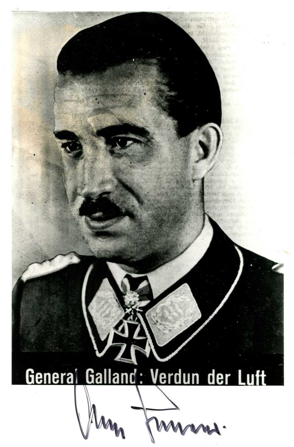 Lot 1103 - GALLAND ADOLF: (1912-1996)