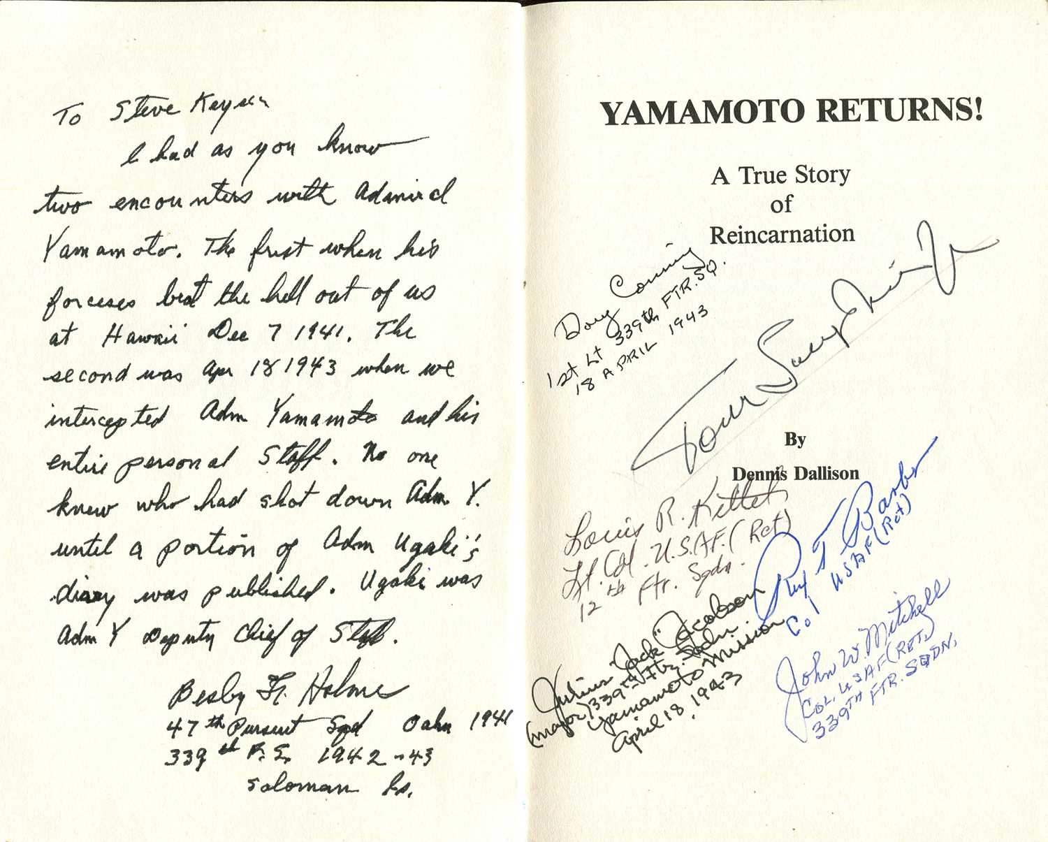 Lot 1123 - [OPERATION VENGEANCE]: