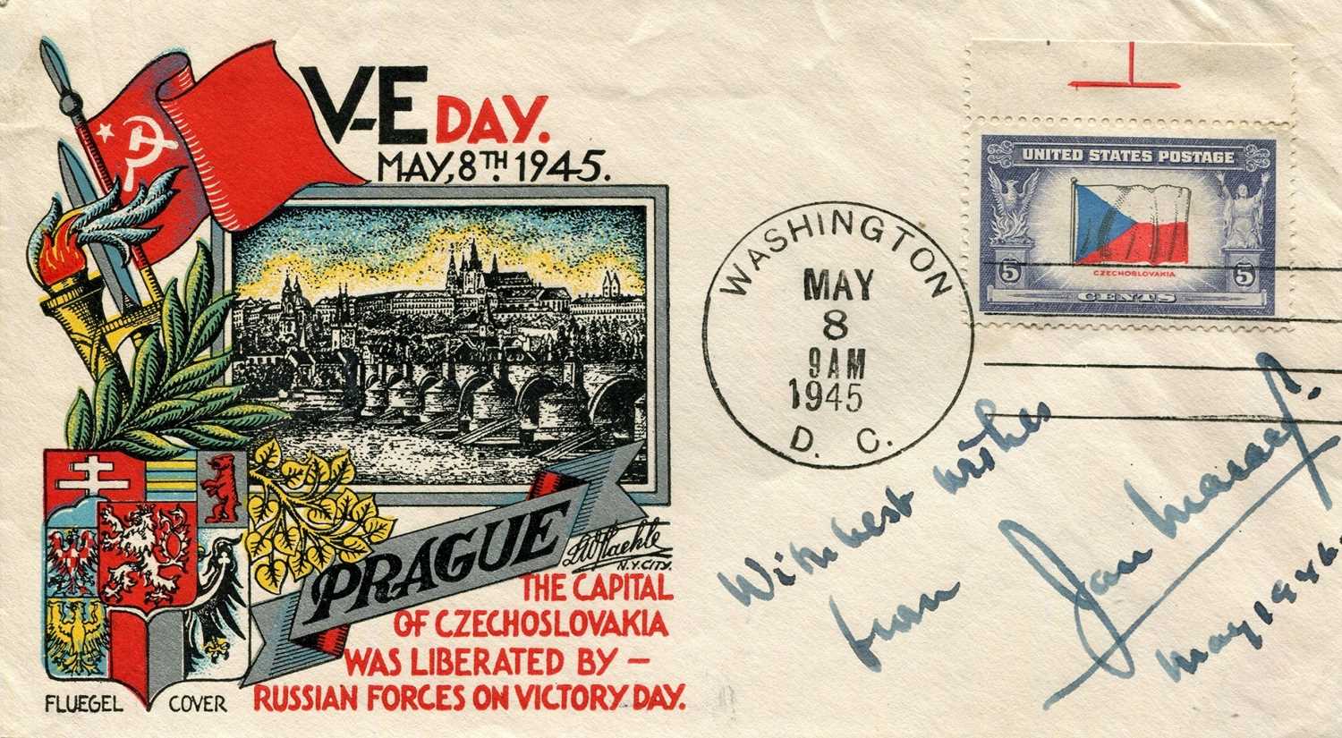 Lot 451 - MASARYK JAN: (1886-1948)