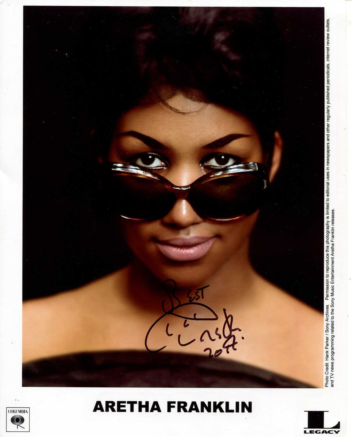 Lot 510 - FRANKLIN ARETHA: (1942-2018)
