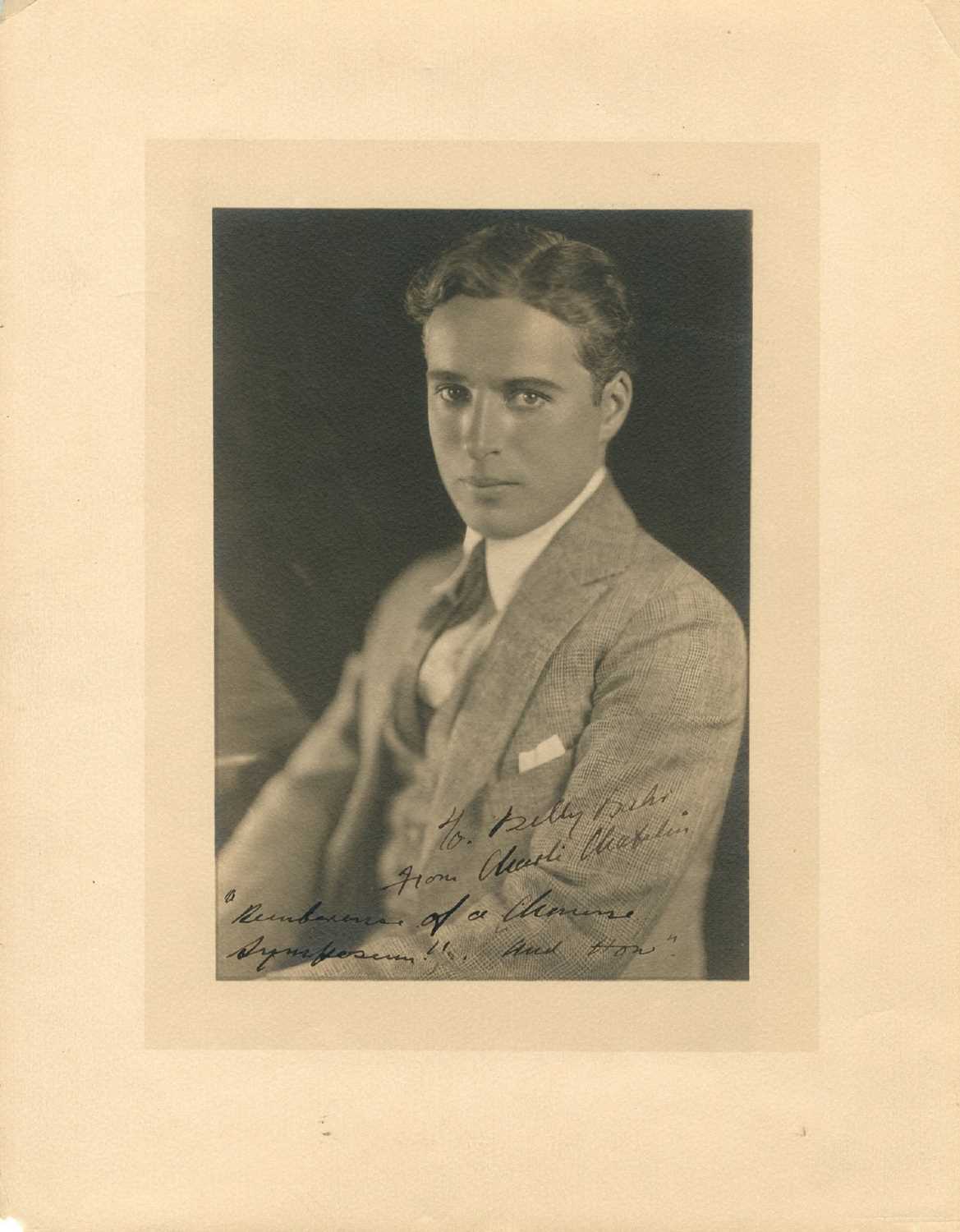 Lot 203 - CHAPLIN CHARLES: (1889-1977)