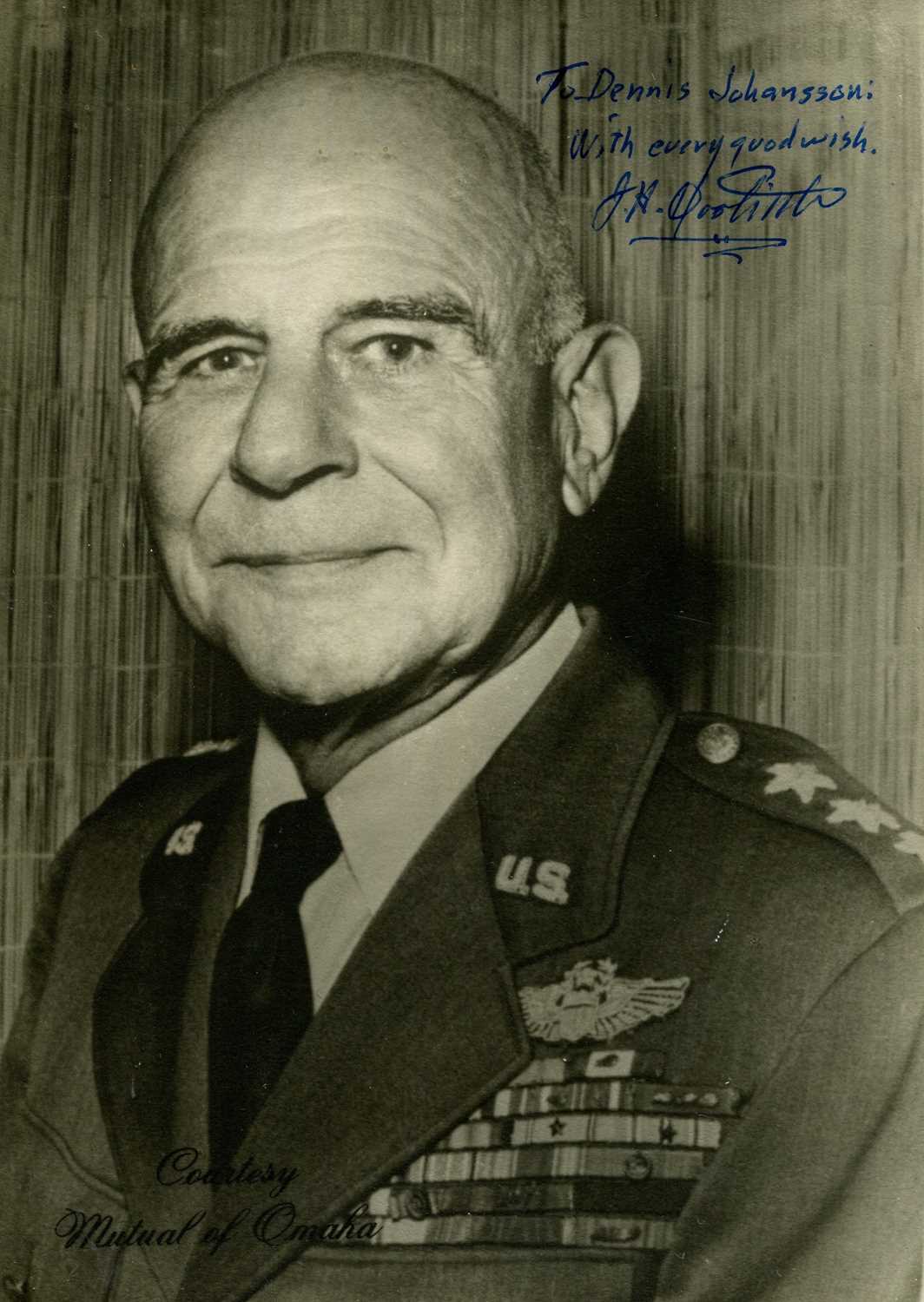 Lot 452 - DOOLITTLE JAMES H.: (1896-1993)