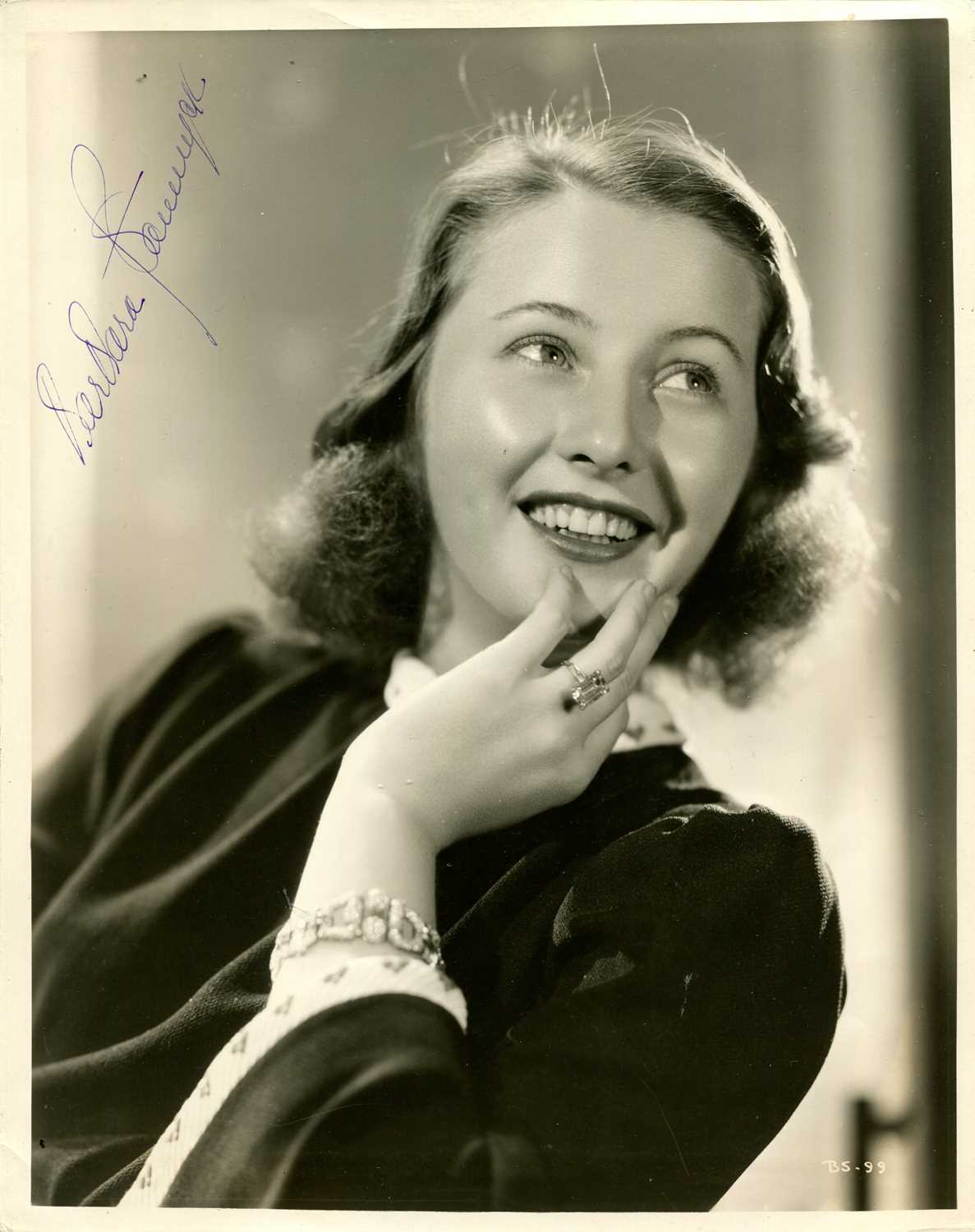 Lot 353 - STANWYCK BARBARA: (1907-1990)