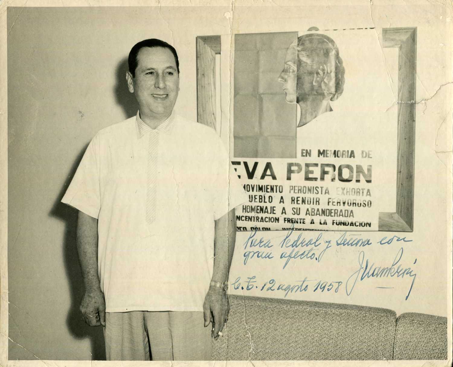Lot 1333 - PERON JUAN: (1895-1974)