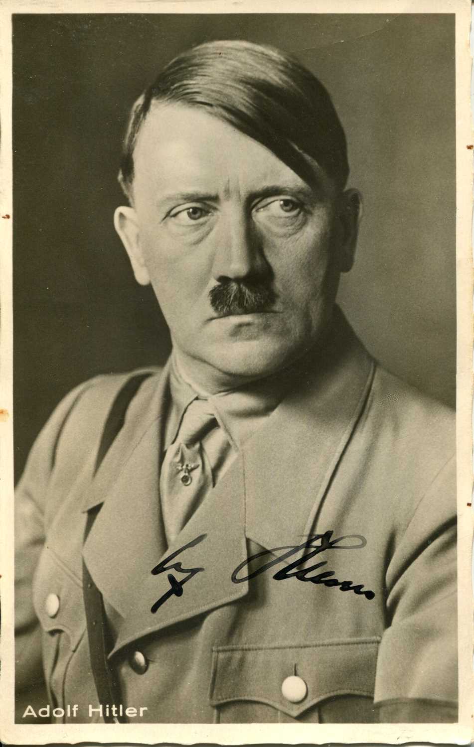 Lot 1186 - HITLER ADOLF: (1889-1945)