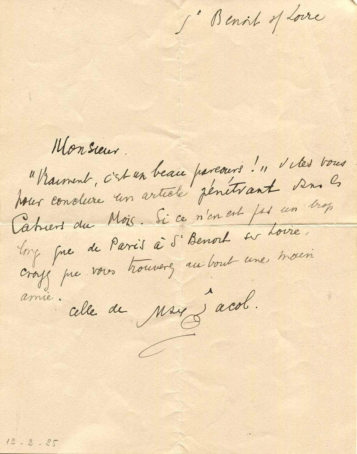 Lot 382 - JACOB MAX: (1876-1944)