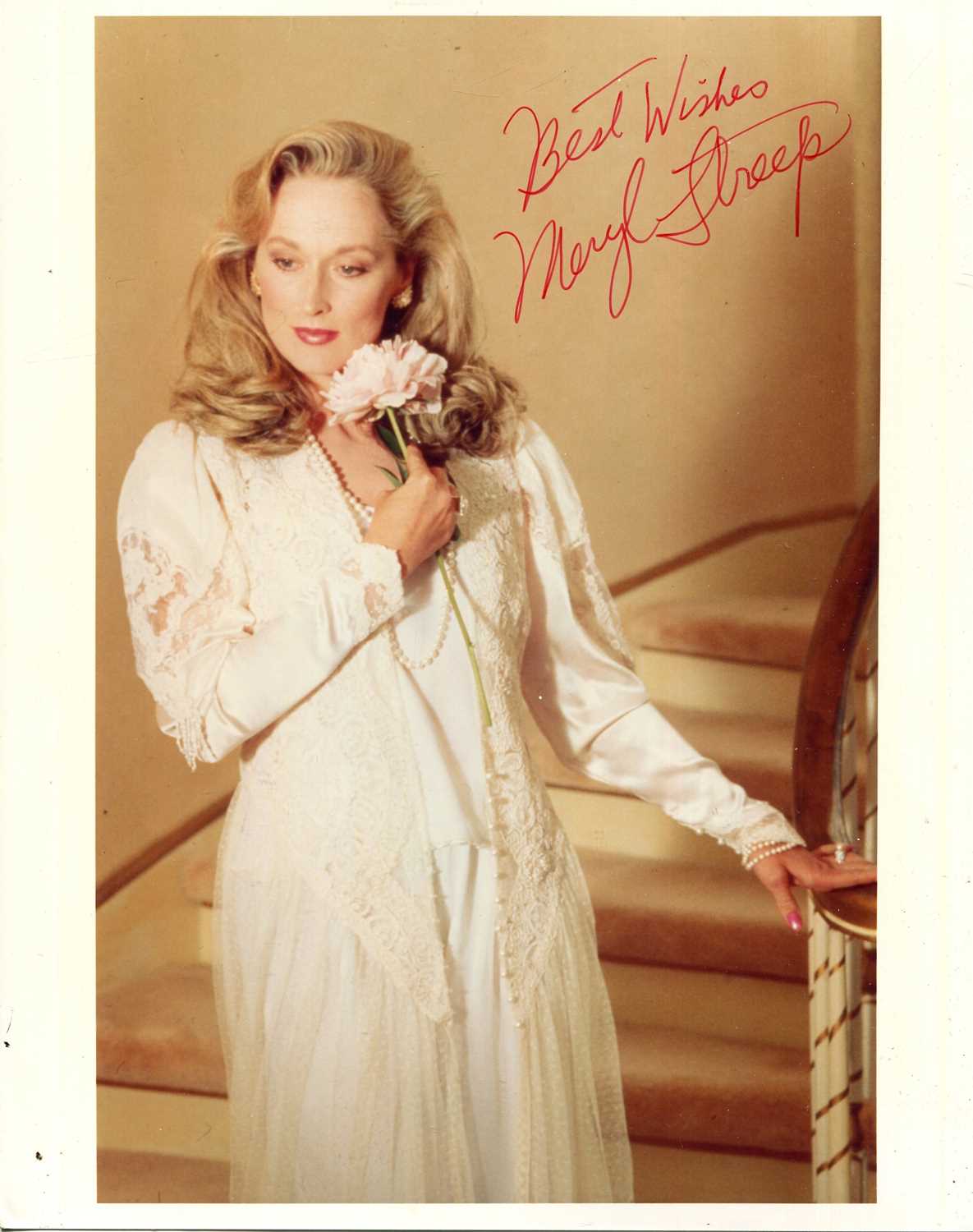 Lot 71 - STREEP MERYL: (1949- )