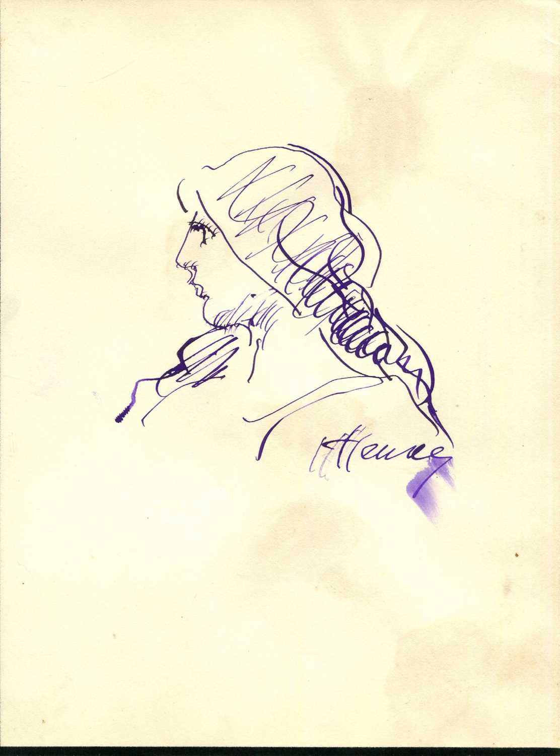 Lot 607 - HENNER JEAN-JACQUES: (1829-1905)